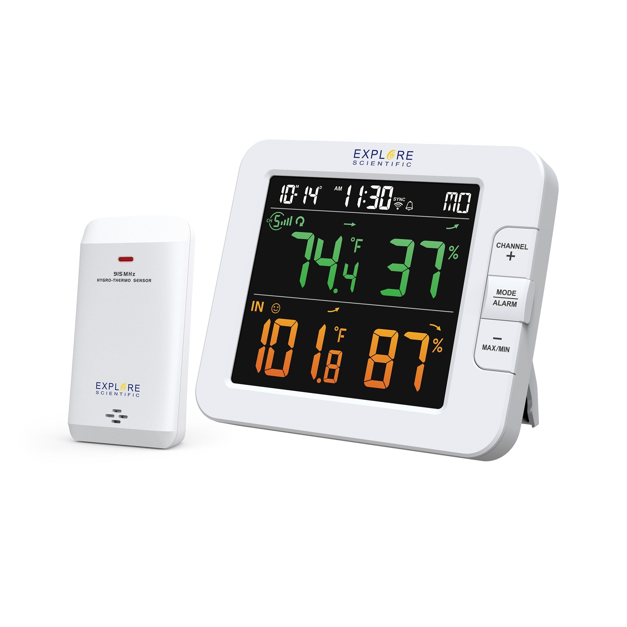 Explore Scientific Smart Multi-Channel Weather Station with Wireless ...
